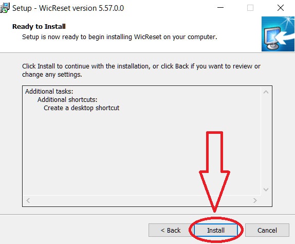 WIC Reset Utility - プリンターの廃インクエラーを解除